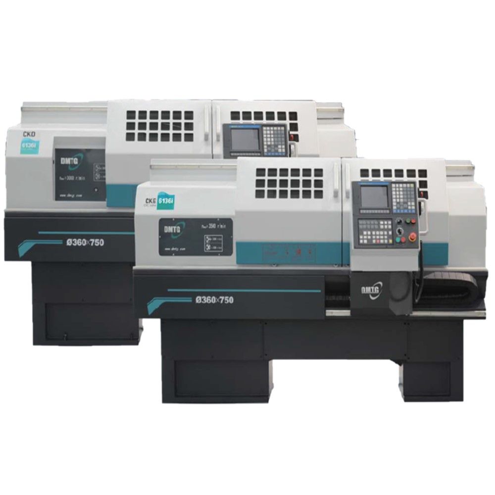 Flat Bed CNC Lathe Machine CKE/D-i Series | General Technology Group ...