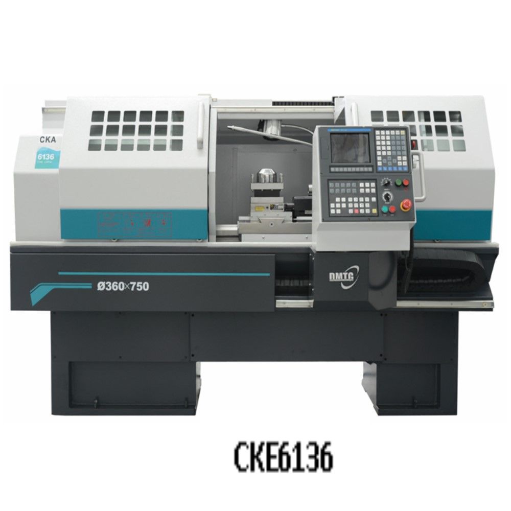 Flat Bed CNC Lathe Machine CKE Series | General Technology Group Dalian ...