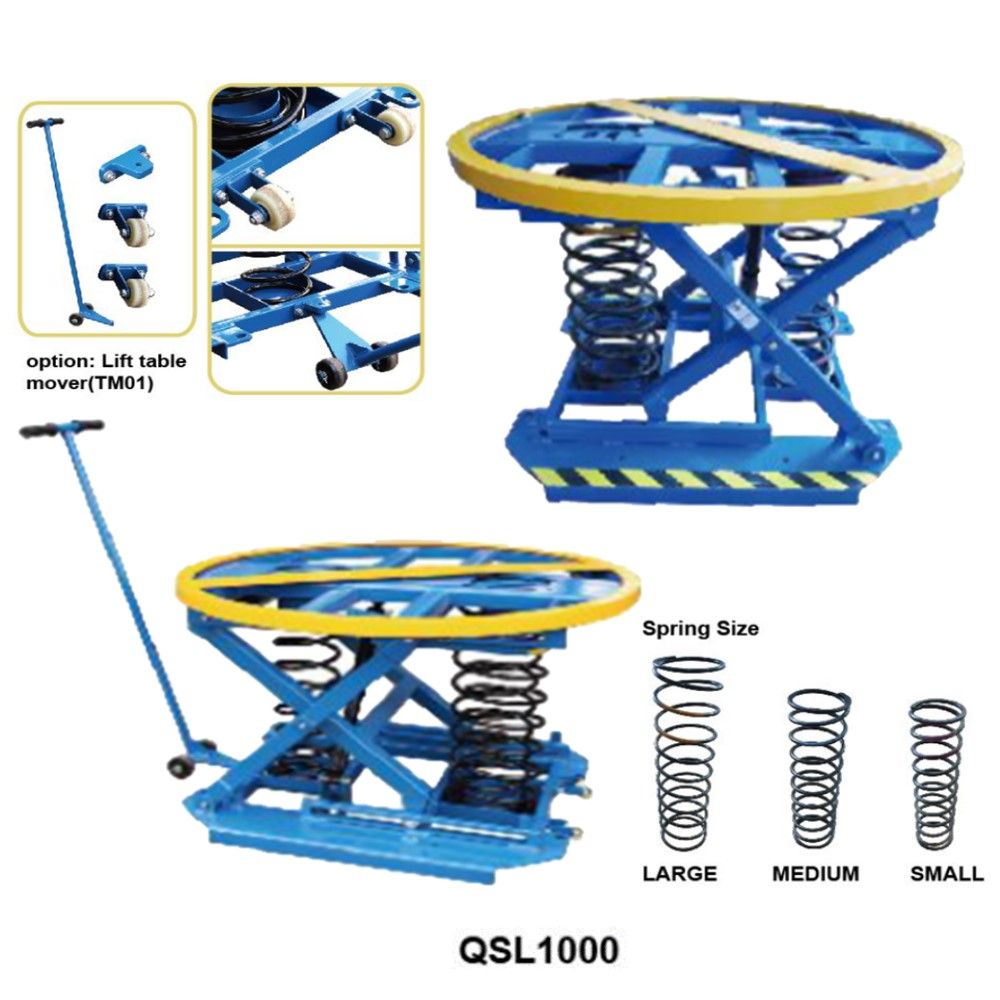 Pallet & Spring Level Loader QSL1000 | I-Lift Equipment Ltd | CN