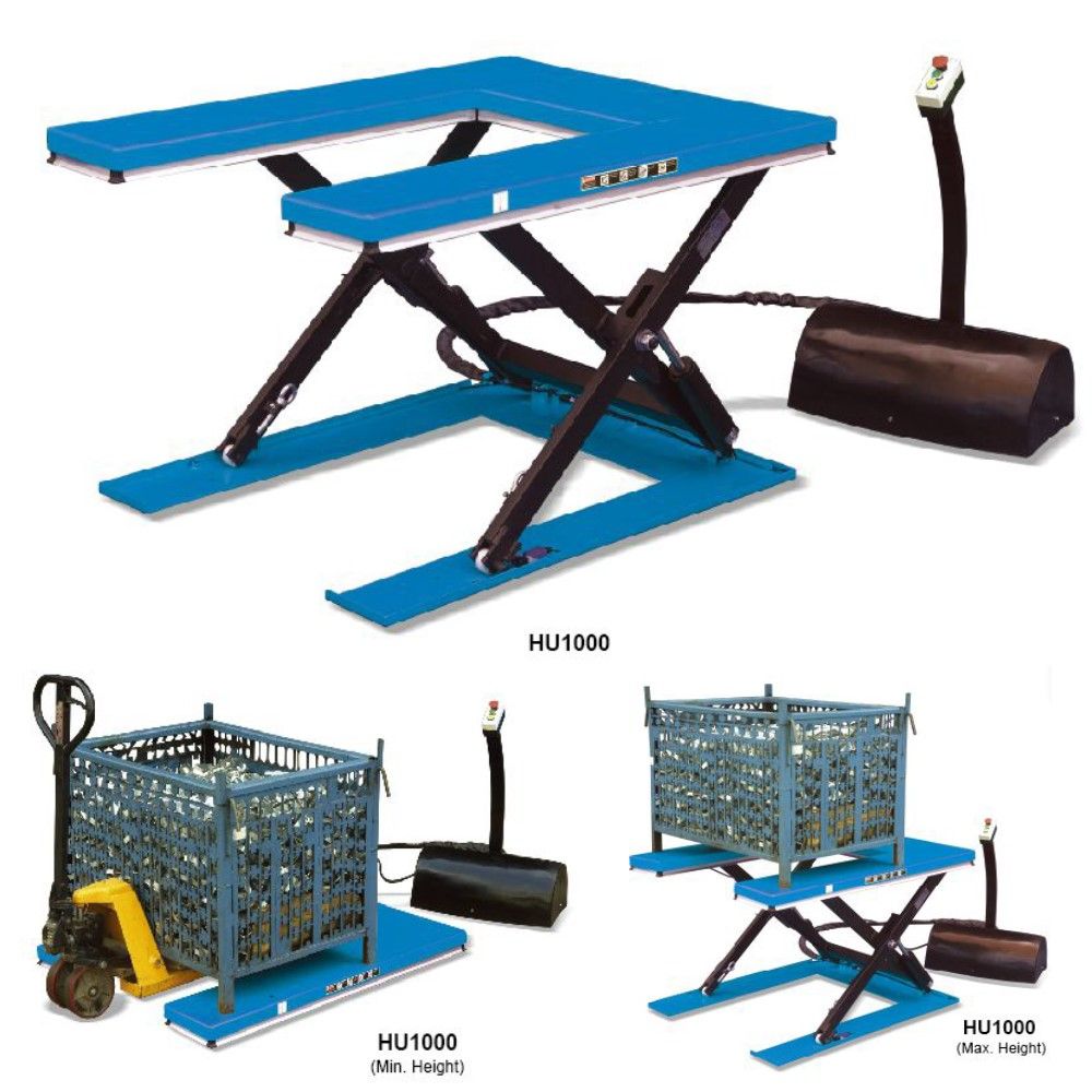 "U" Low Profile Lift Table HU Series | I-Lift Equipment Ltd | CN