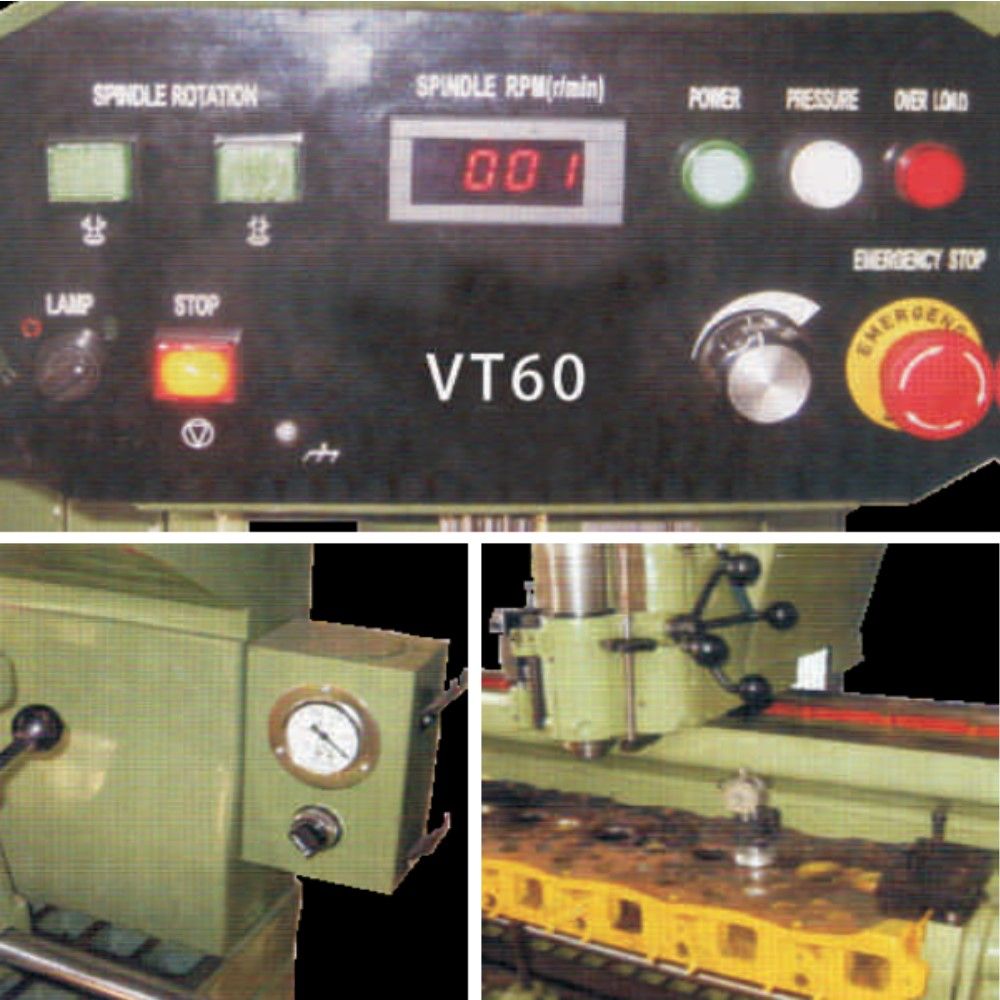 Valve Guide & Seat Cutting Machine VT60 | Xi’an Industrial Machinery Co ...