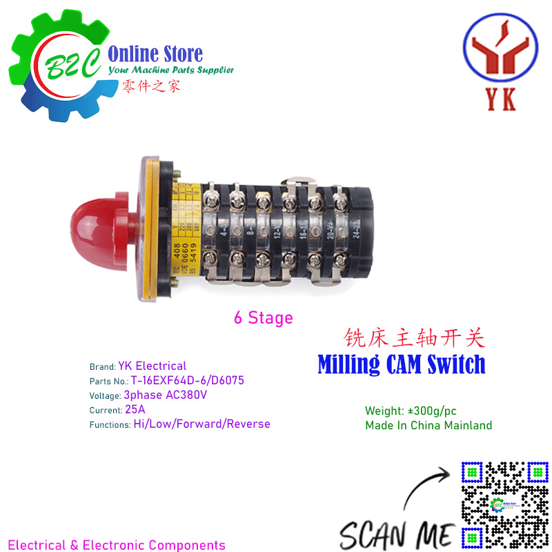 CAM Switch Milling Machine Spare Parts 6 Stage Position Rotary Spindle ...