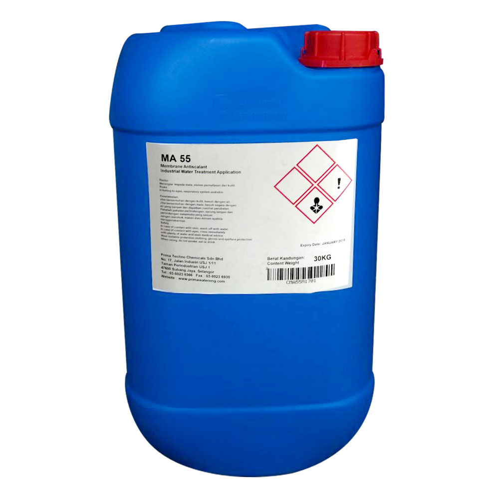 Membrane Antiscalant MA55 Prima Techno Chemicals Sdn Bhd MY