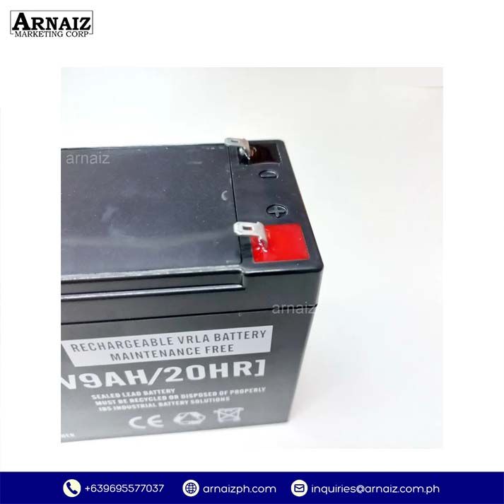 IBS-9-12 VRLA Battery (12V 9Ah) Sealed Lead-Acid Standby Battery | IBS ...