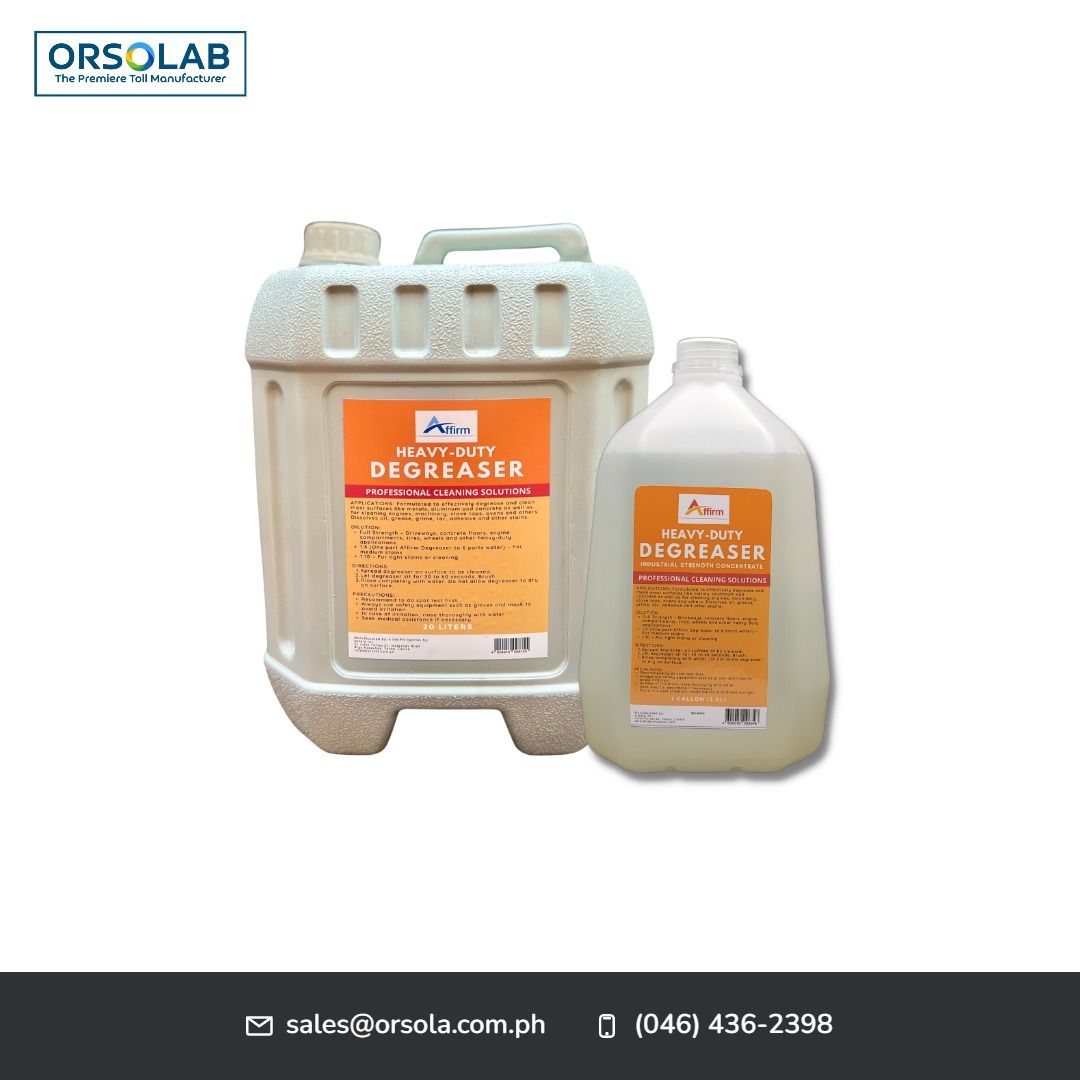 Affirm Heavy Duty Degreaser | Orsolab Inc. | PH