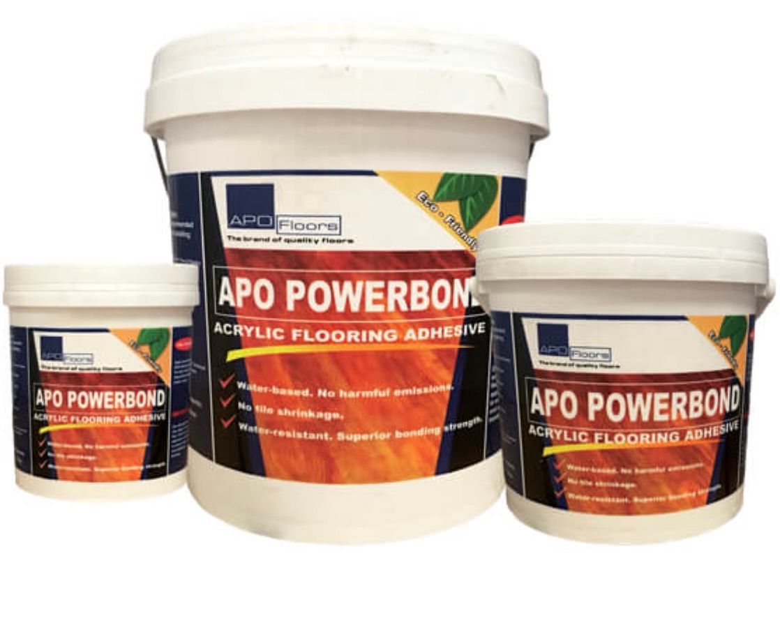 APO Floors Apo Powerbond Water-Based Acrylic Floor Adhesive | Puyat ...