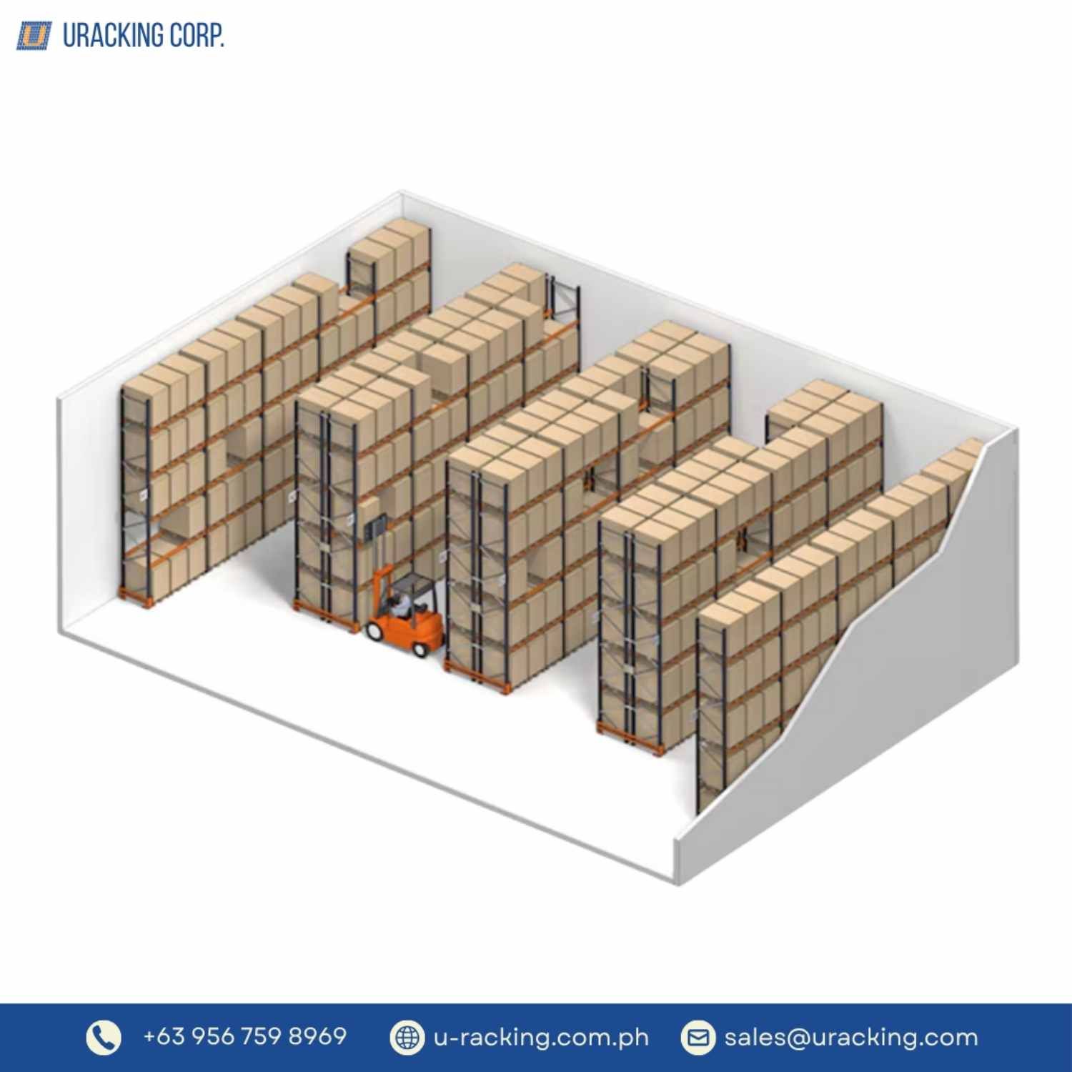 VNA (Very Narrow Aisle) Racking System | U-Racking Philippines | PH