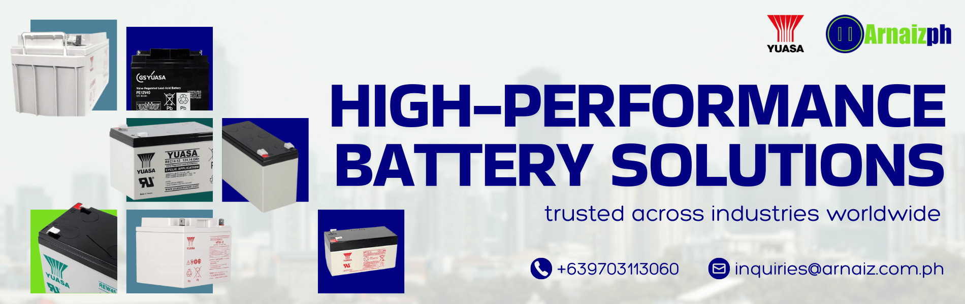 Front Page | Yuasa Batteries Philippines | PH