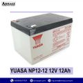 Yuasa NP12-12 VRLA Battery (12V 12Ah) Sealed Lead-Acid Backup Battery ...