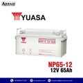 Yuasa NP65-12 VRLA Battery (12V 65Ah) High-Capacity Industrial Battery ...