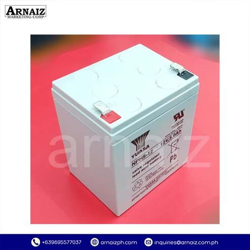 Yuasa NPH5-12 VRLA Battery (12V 5Ah High-Rate) Sealed Lead-Acid ...