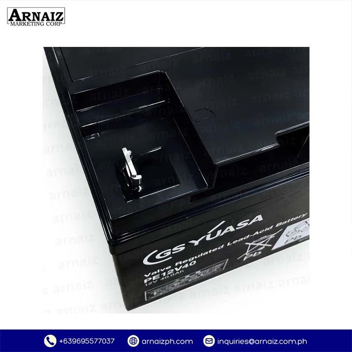 Yuasa PE12V40 VRLA Battery (12V 40Ah) Premium Sealed Lead-Acid | Yuasa ...