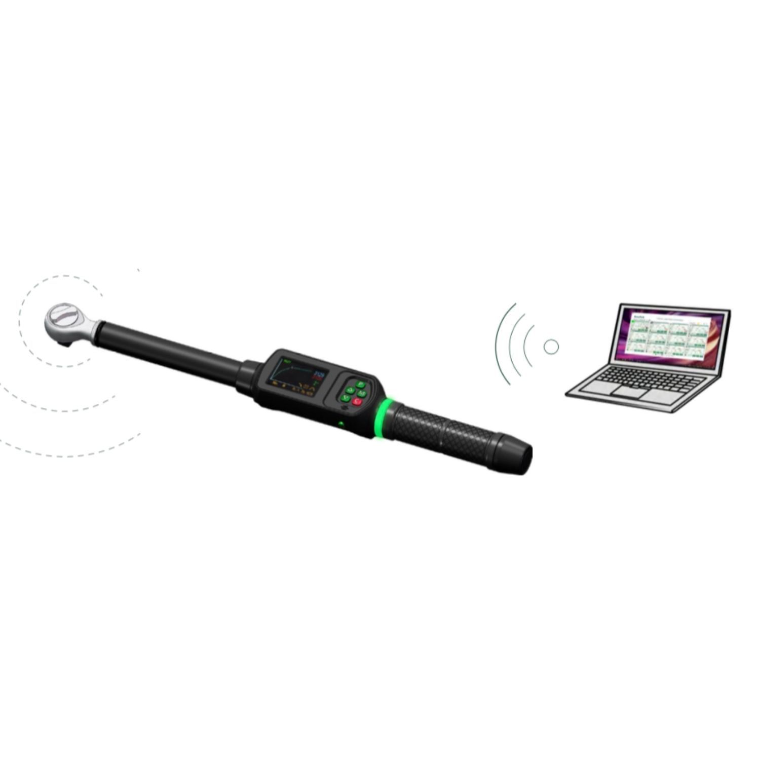 Novatork WE_B(SN) Model WiFi Multifunctional Electronic Torque Wrench ...