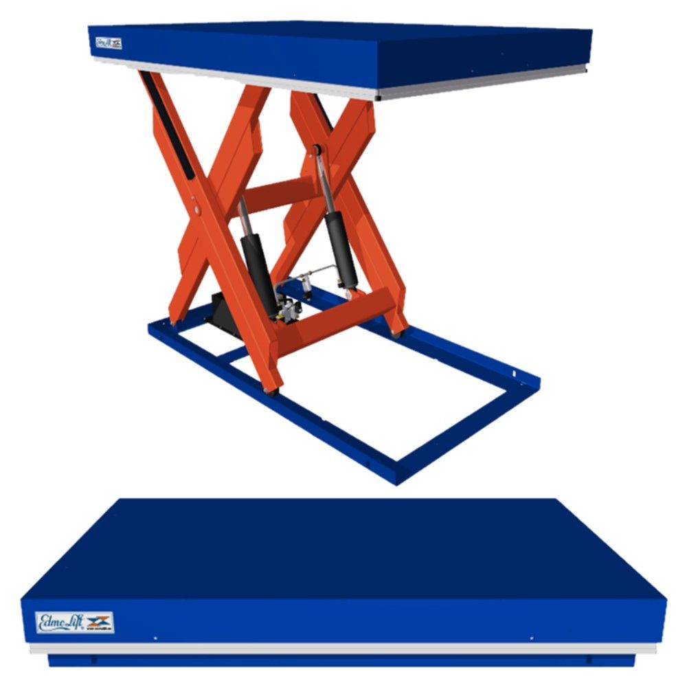 Edmolift Single Scissor Lift Table TS 4000B | Assurich Industries Pte ...