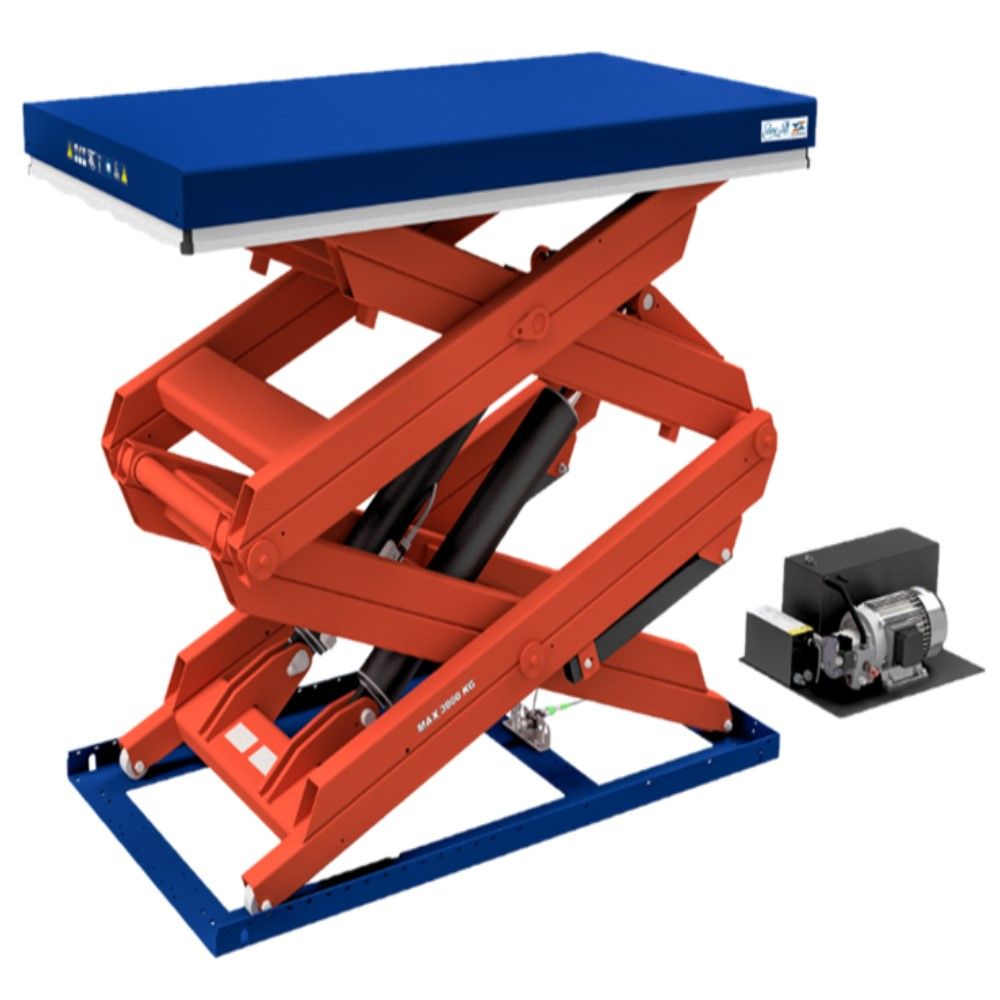 Edmolift Vertical Double Scissor Lift Table TMD 3000 | Assurich ...