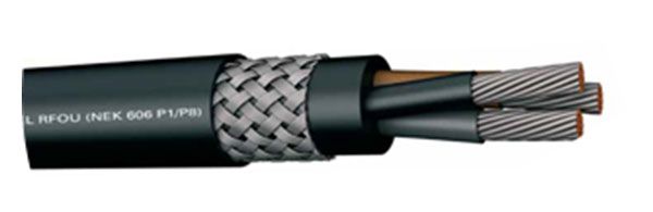 Offshore Power Cables - RFOU (NEK 606 P1/P8) Armoured Offshore Power ...