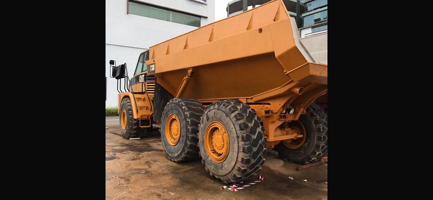Caterpillar 730 Articulated Dump Truck | Chai Hoe Huat Machinery Pte. Ltd. | SG