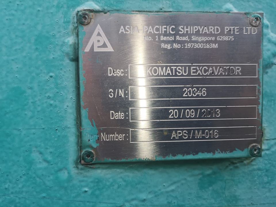 Komatsu PC400-5 Long Arm Excavator | Chai Hoe Huat Machinery Pte. Ltd. | SG