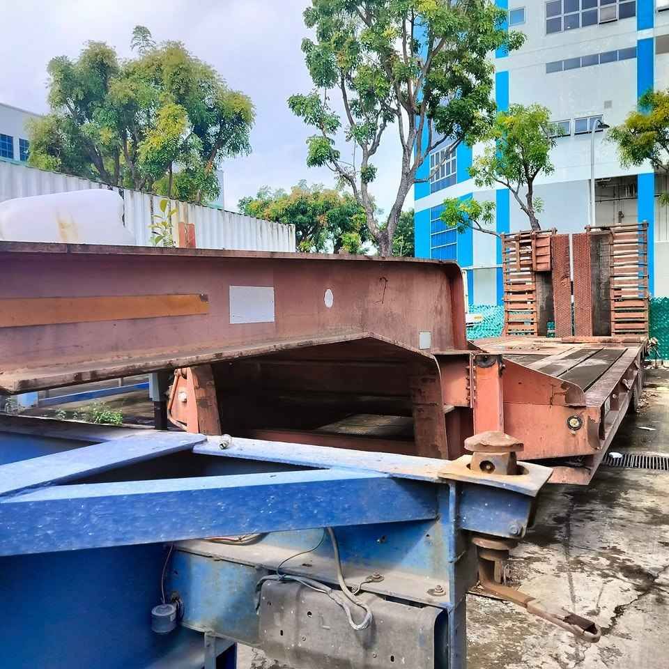 Low Bed 3-axles Trailer | Chai Hoe Huat Machinery Pte. Ltd. | SG