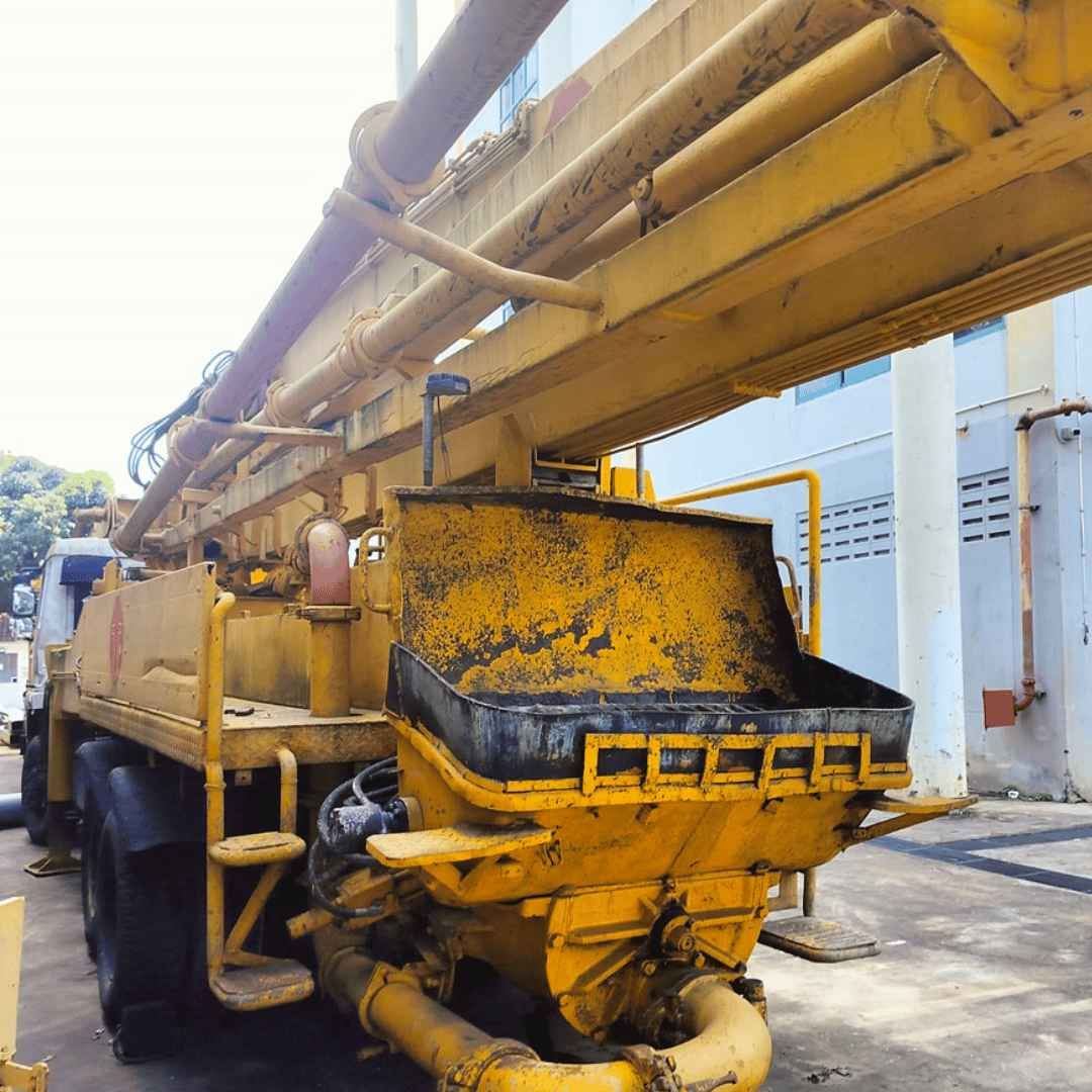 Mitsubishi FV415P Concrete Pump Truck | Chai Hoe Huat Machinery Pte ...