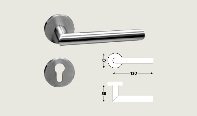 Dorma SH 123 Lever Handle | Dor Ware Resources Pte Ltd | SG