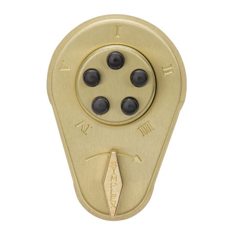 Simplex 900 - Deadbolt/Spring Latch Mechanical Pushbutton Lock | Dor ...