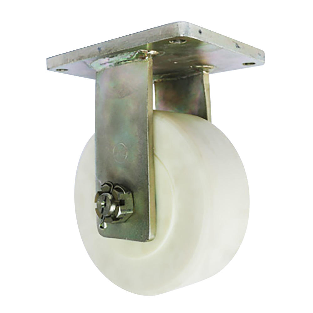 Heavy Duty Cast Nylon Caster Wheels Fixed Cast Nylon Caster Wheels