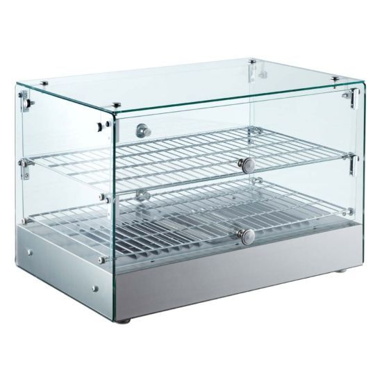 Straight Glass Countertop Hot Food Display Warmer | Freezso ...