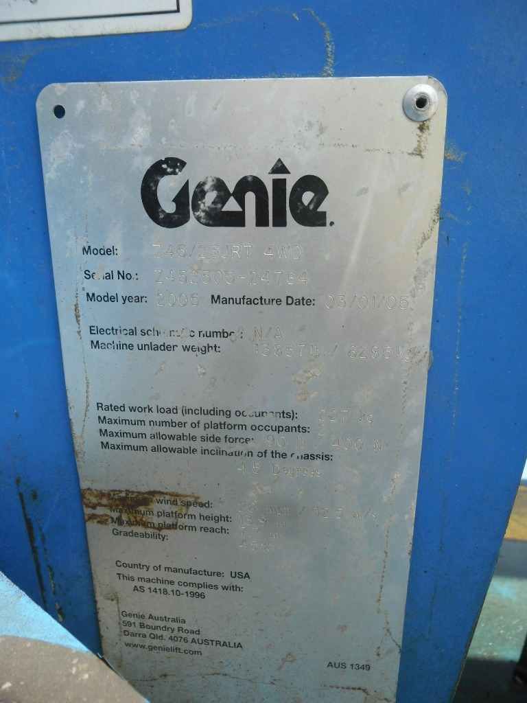 Genie Boom Lift Model Z45-25 | Jpn Industrial Trading Pte Ltd | SG