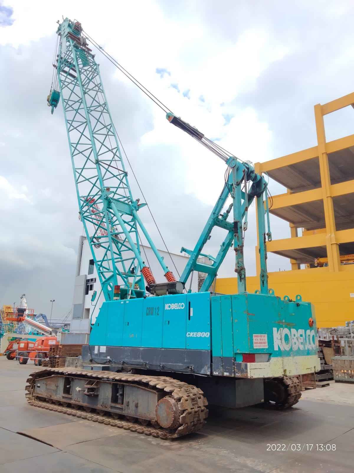 Kobelco Crawler Crane Model CKE800 | Jpn Industrial Trading Pte Ltd | SG