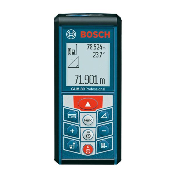 Laser/Angle Range Finder (80 Meters) Bosch GLM80 | Jutech Electric ...