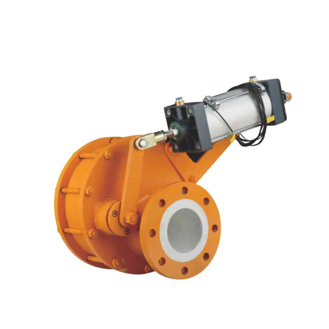 YZ644TC Pneumatic Ceramic Rotating Disc Valve | MIDI TECHNOLOGIES LLP | SG