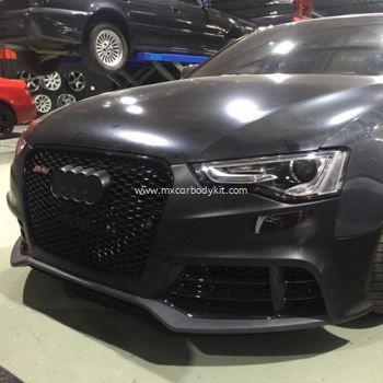 AUDI A5 B8 2013 RS STYLE FRONT BUMPER | Polymath Garage Pte Ltd | SG
