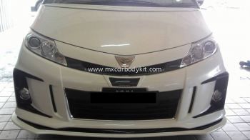 TOYOTA ESTIMA ACR55 2012 J-EMOTION DESIGN FRONT BUMPER LIPS | Polymath ...
