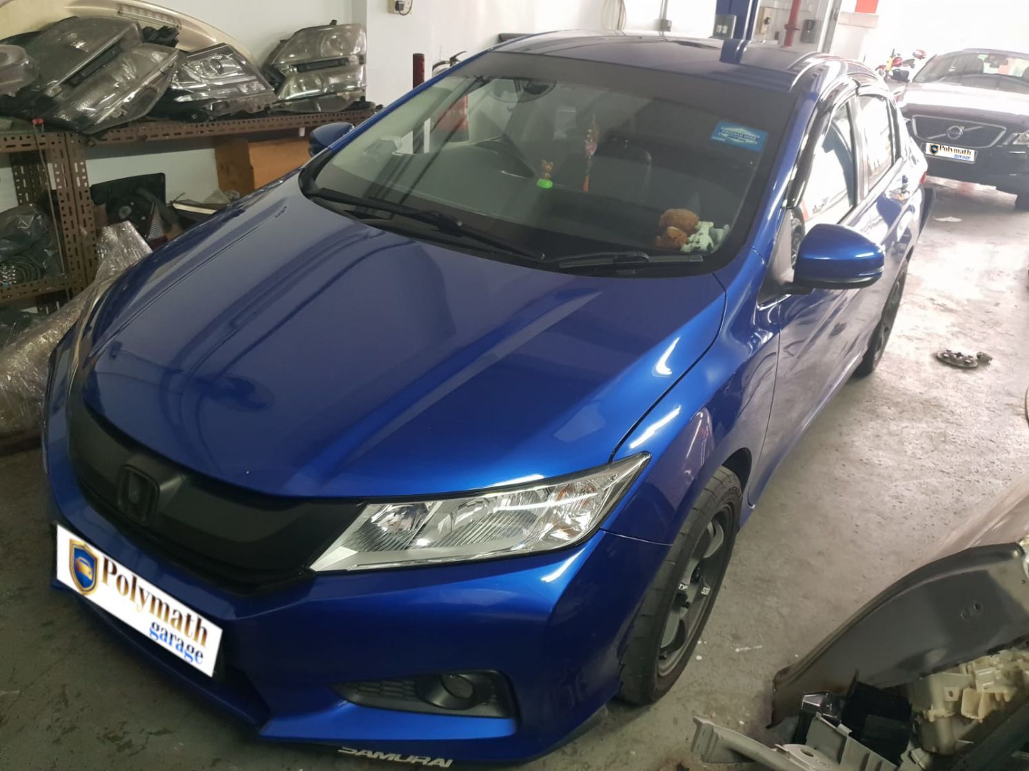 Honda - Aegean Blue - B593M | Polymath Sprayworks Pte Ltd | SG