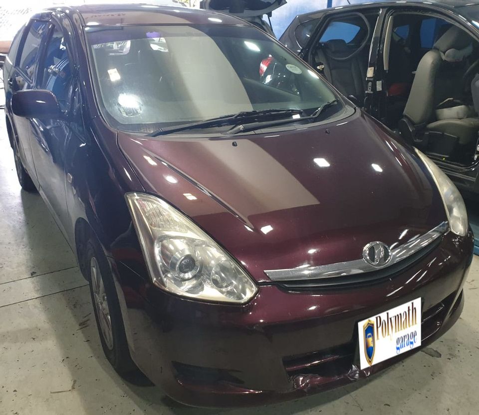 Toyota - Black Cherry Pearl - 3P2 | Polymath Sprayworks Pte Ltd | Singapore