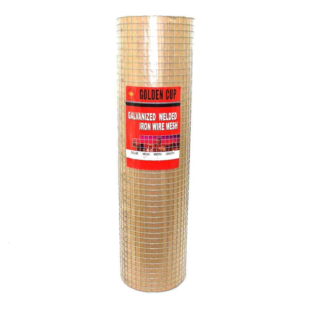 Galvanised Welded Wire Mesh 17 18 3 4 x3 4 SH Construction
