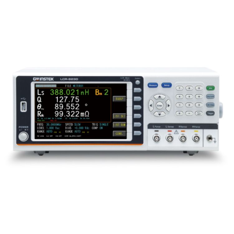 GW-INSTEK LCR-8201 High-Frequency LCR Meter | Silicon Instrumentation ...