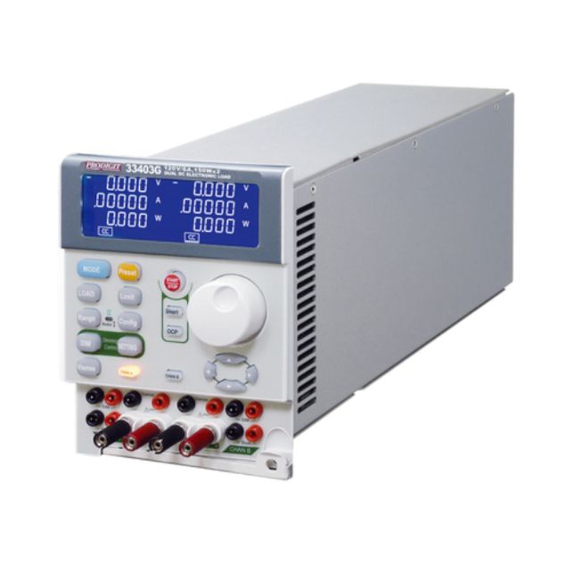 Prodigit 33403G LED DC Electronic Load Simulator (120V/6A, 150W*2 ...