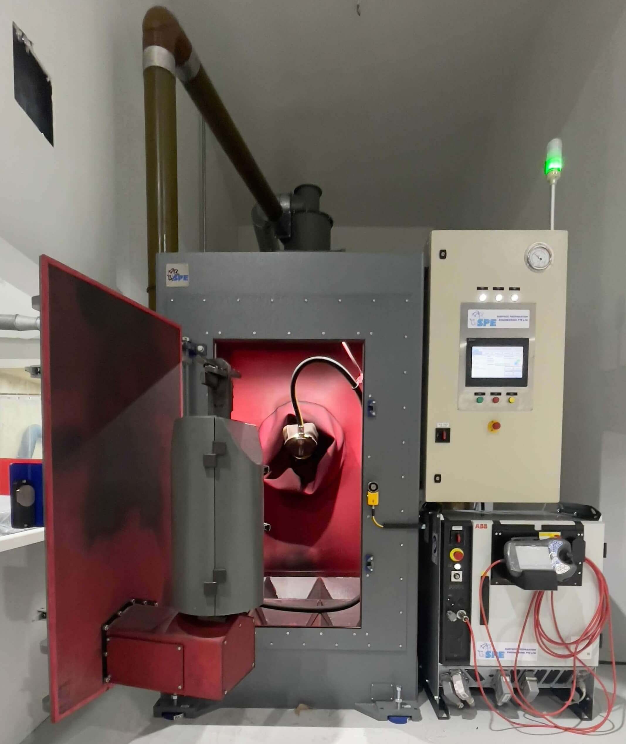 Auto Shot / Glass Bead Peening Machine | Surface Preparation ...