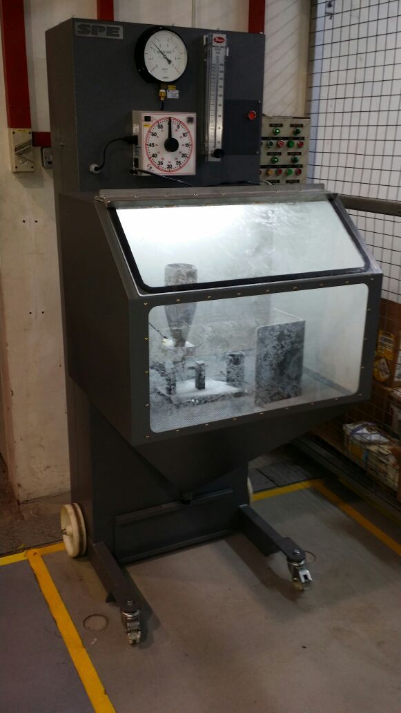 Erosion Test Machine | Surface Preparation Engineering Pte. Ltd. | SG