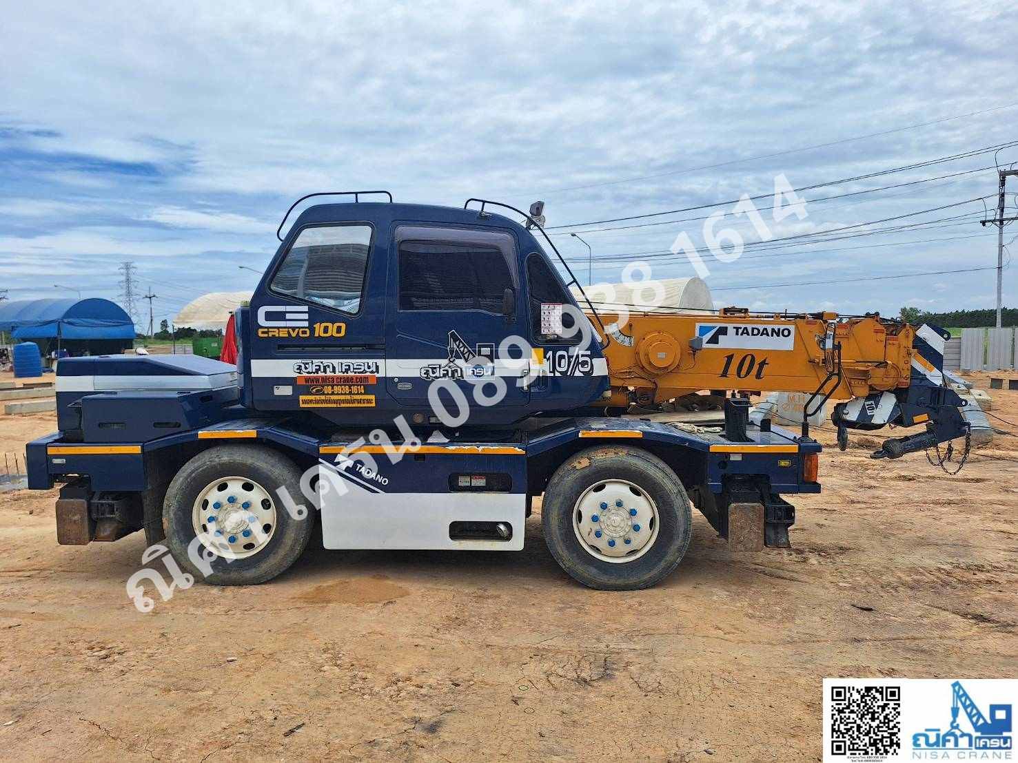 10Tons hiab truck crane rental -Chonburi | NISA CRANE | TH